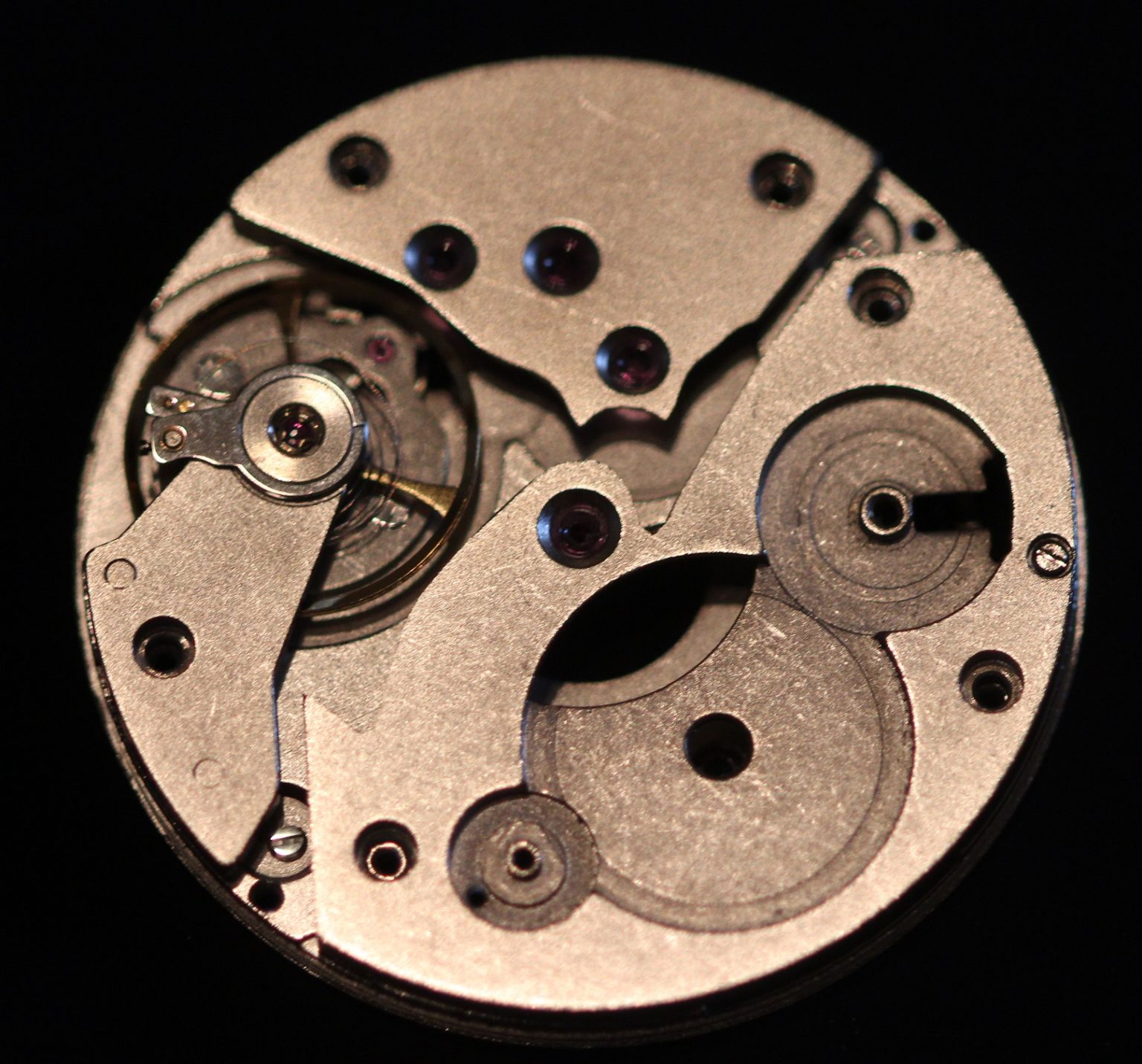 ETA 6498 refinishing 2 – Horology student